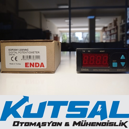 EDP2041 230VAC / ENDA DİGİTAL POTANSİYOMETRE - KUTSAL MÜHENDISLIK ...
